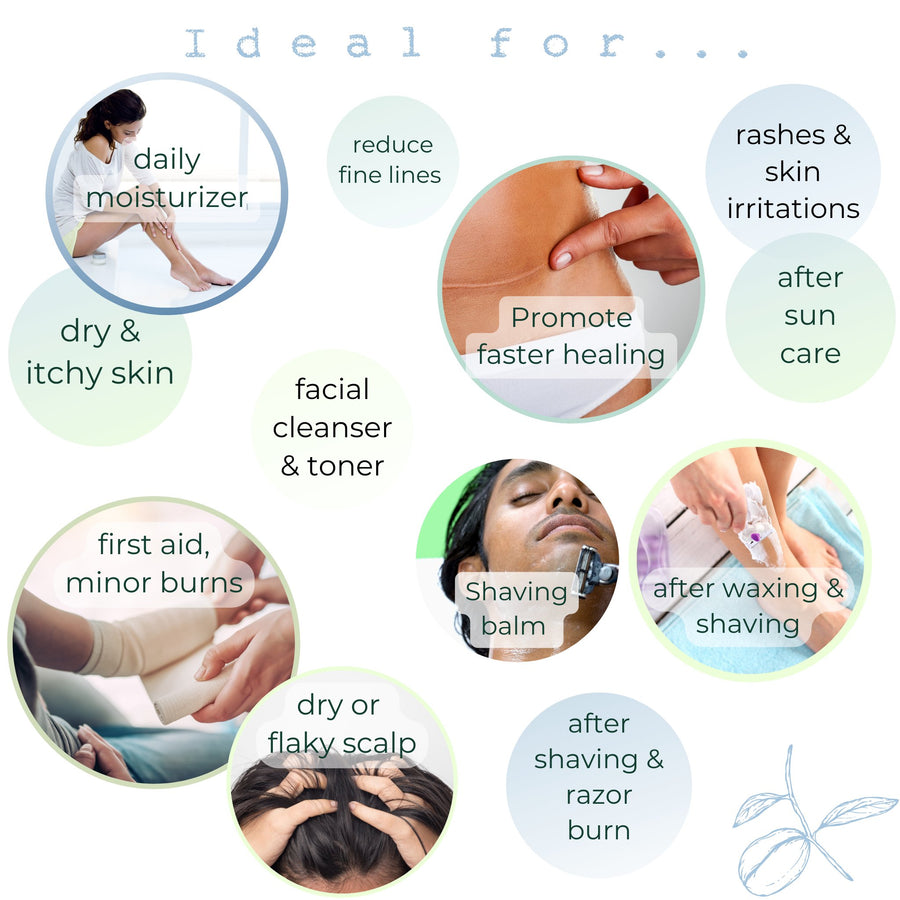 Skin Gel | Moisturizing | natural ingredients, vegan, local